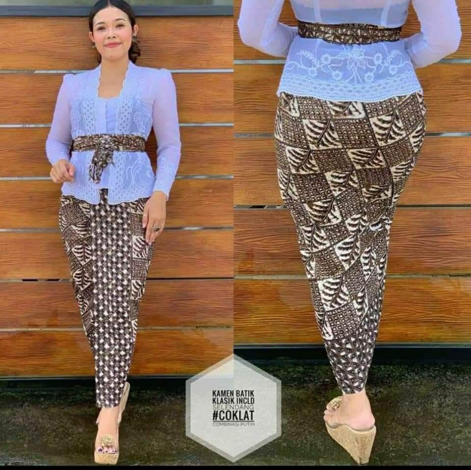 Kamben Batik Klasik Lembaran Plus Selendangnya Halus dan Lembut ...