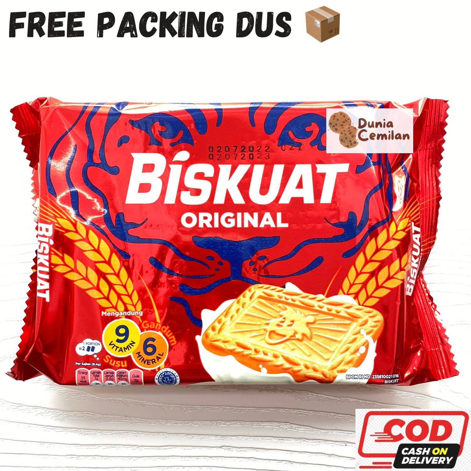 [TERMURAH!] Biskuit Biskuat 134.4gr Satuan - Biskuit Original Chocolate ...