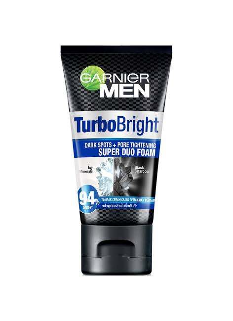 Garnier Men Turbo Bright Super Duo Foam 100 ML | Lazada Indonesia