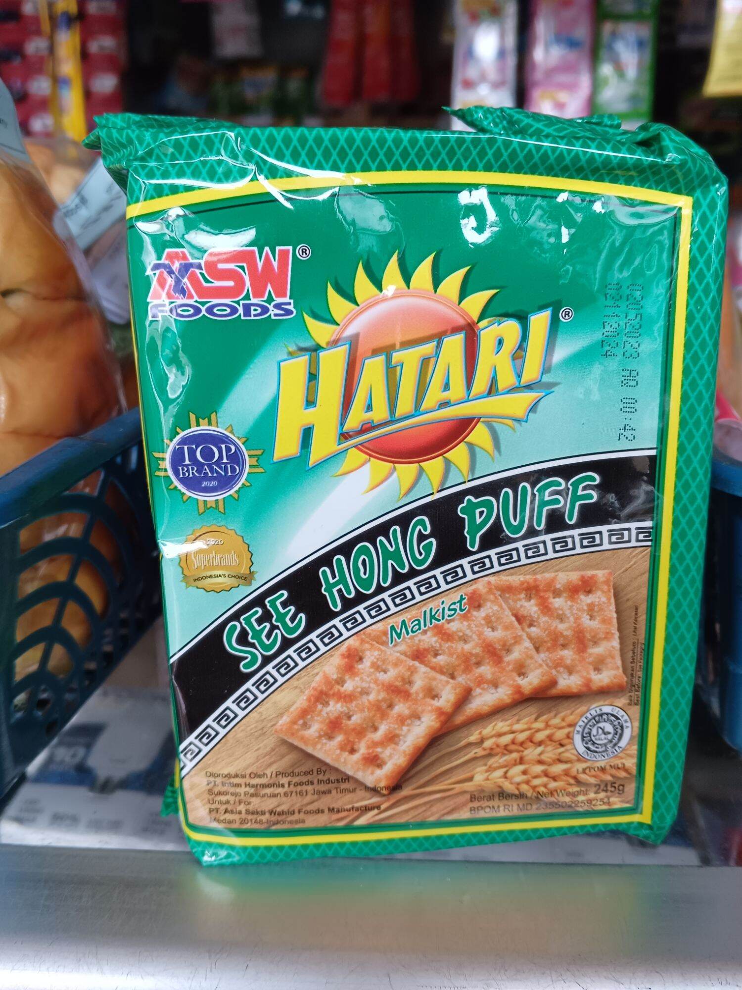 HATARI BIskuit - HATARI gabin get 6pcs | Lazada Indonesia