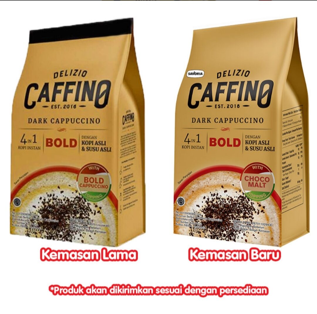 CAFFINO DARK CAPPUCCINO BOLD KEMASAN POUCH ISI 6 SACHET | Lazada Indonesia