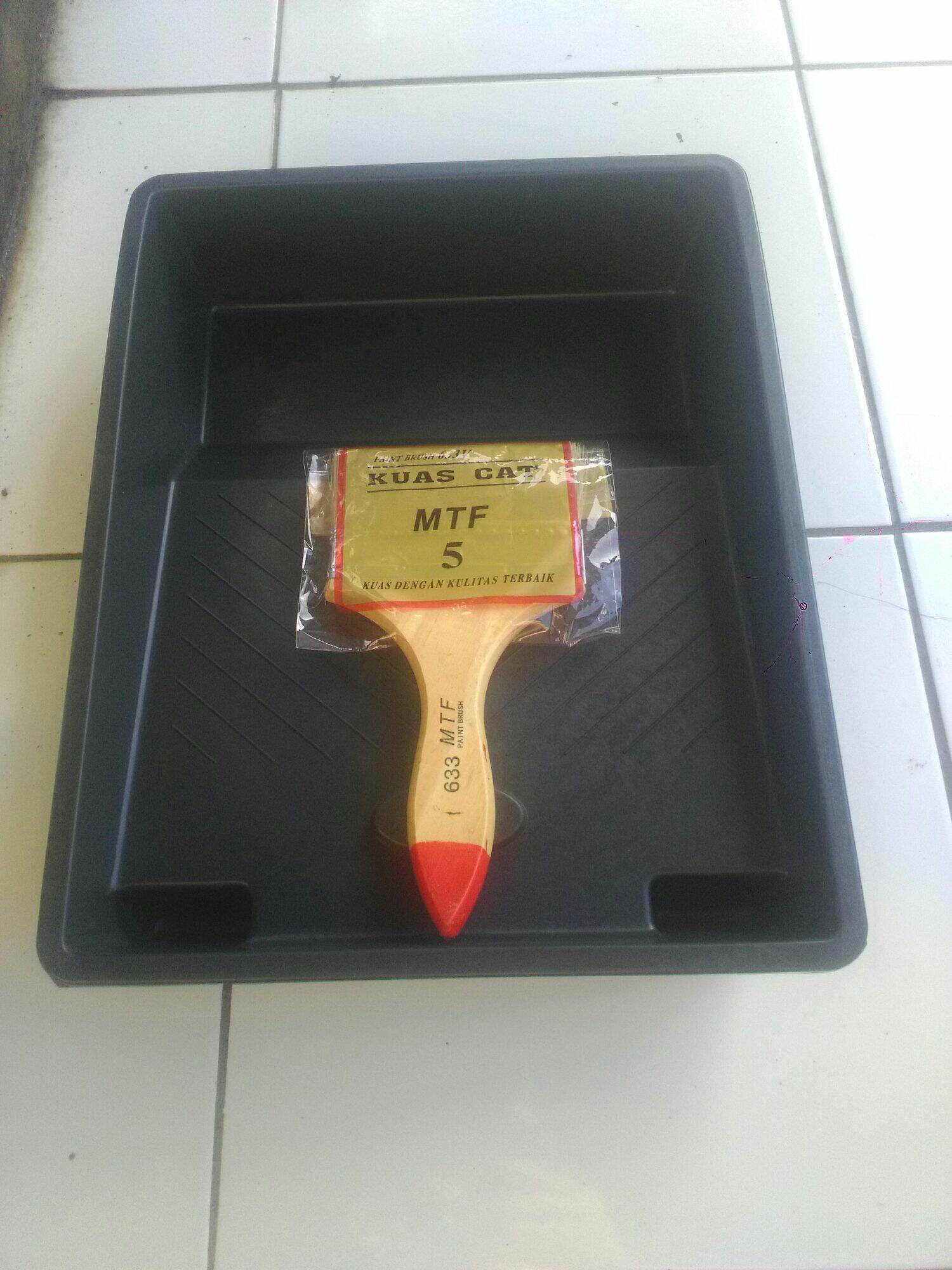 Paket 3 in 1 Kenmaster Bak Cat Kuas 5 inch dan Xander Kuas Roll ...