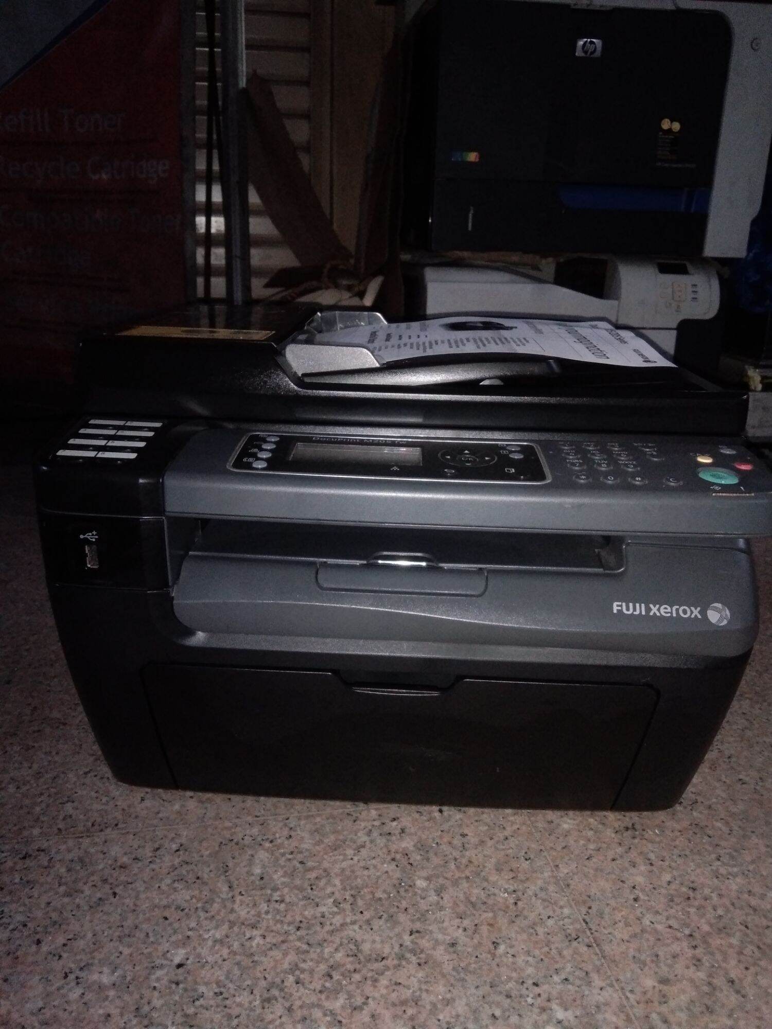 Fuji Xerox DocuPrint M205fw multi secan dan fotocopi Monochrome ...