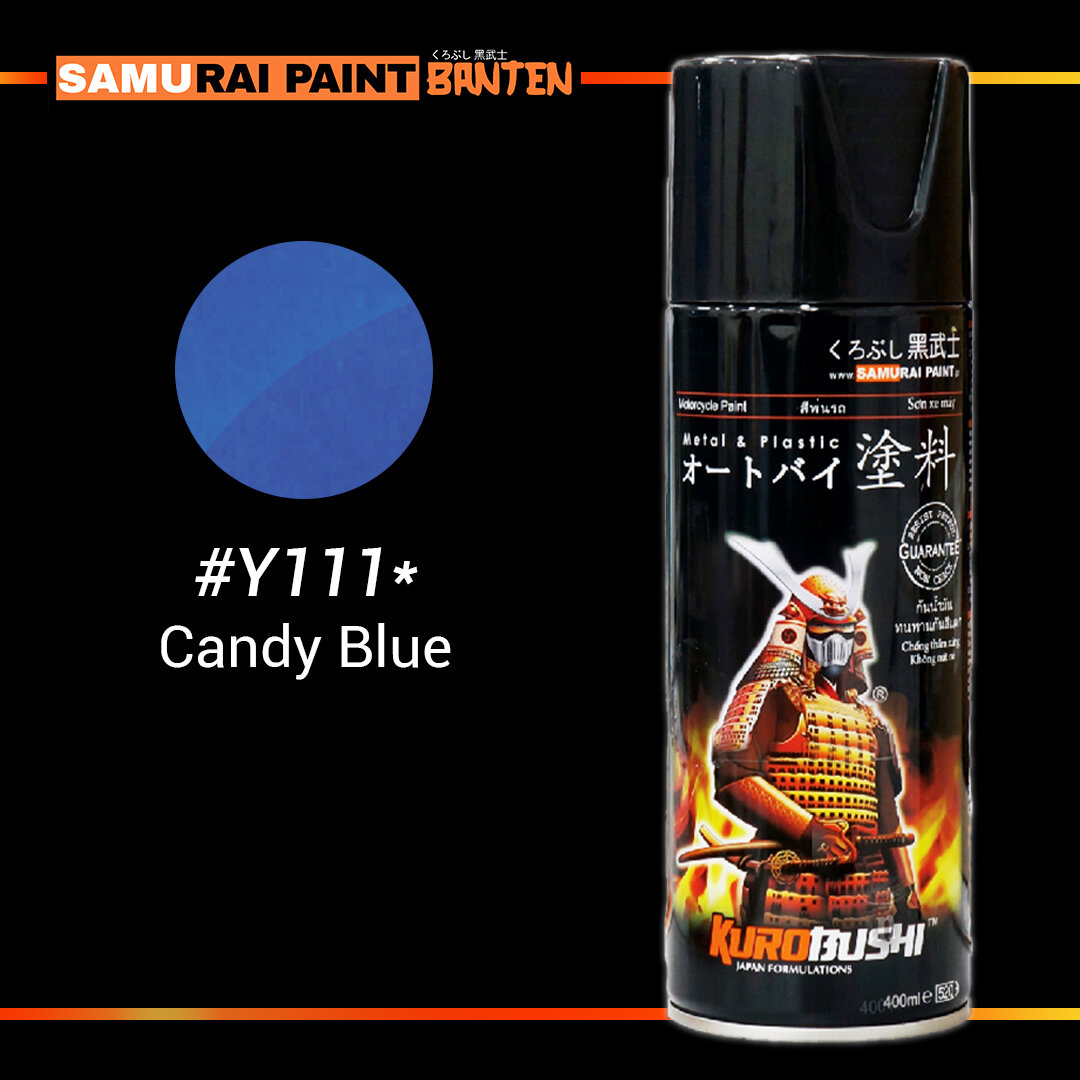 Samurai Paint Biru Permen Y111 Blue Candy Colours | Lazada Indonesia