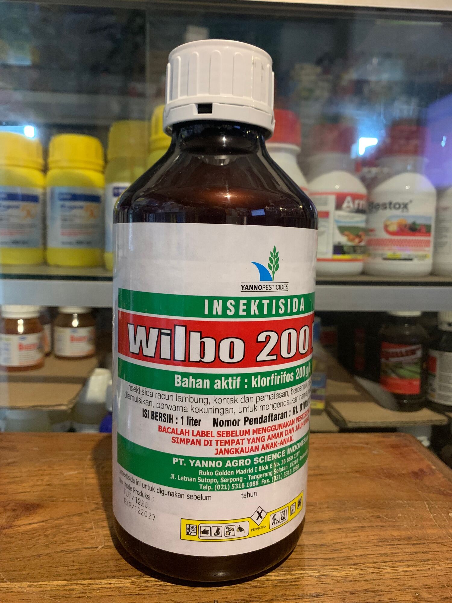WILBO 200EC(1LITER)INSEKTISIDA RACUN KONTAK UNTUK MENGENDALIKAN HAMA ...