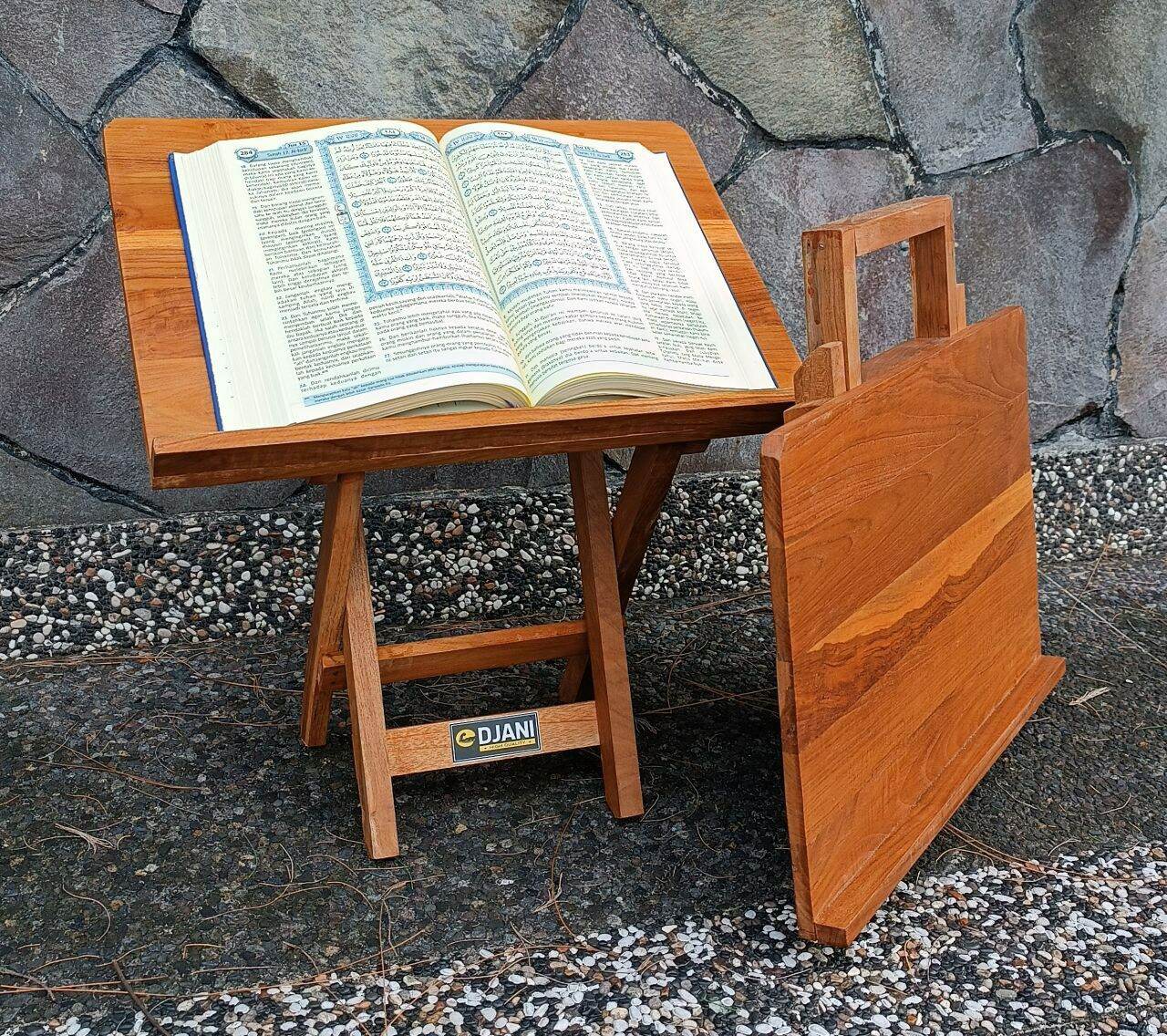 {Bisa Diatur kemiringan} Meja Tahfidz/ Tatakan Al Qur'an/ Meja laptop ...