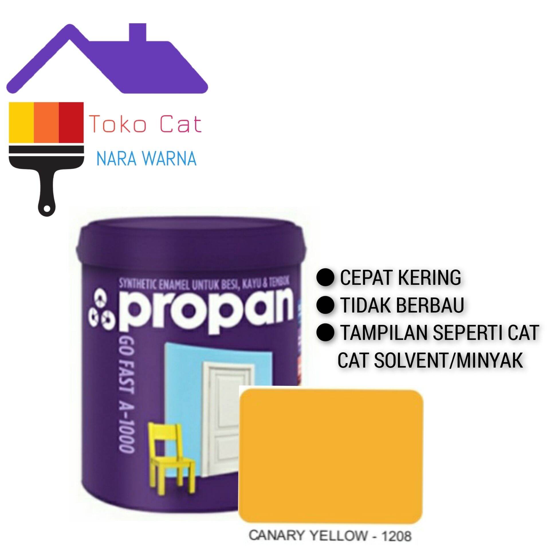 Propan Go Fast A 1000 Waterbase Cat Kayu Besi Dan Tembok 1 Kg | Lazada ...
