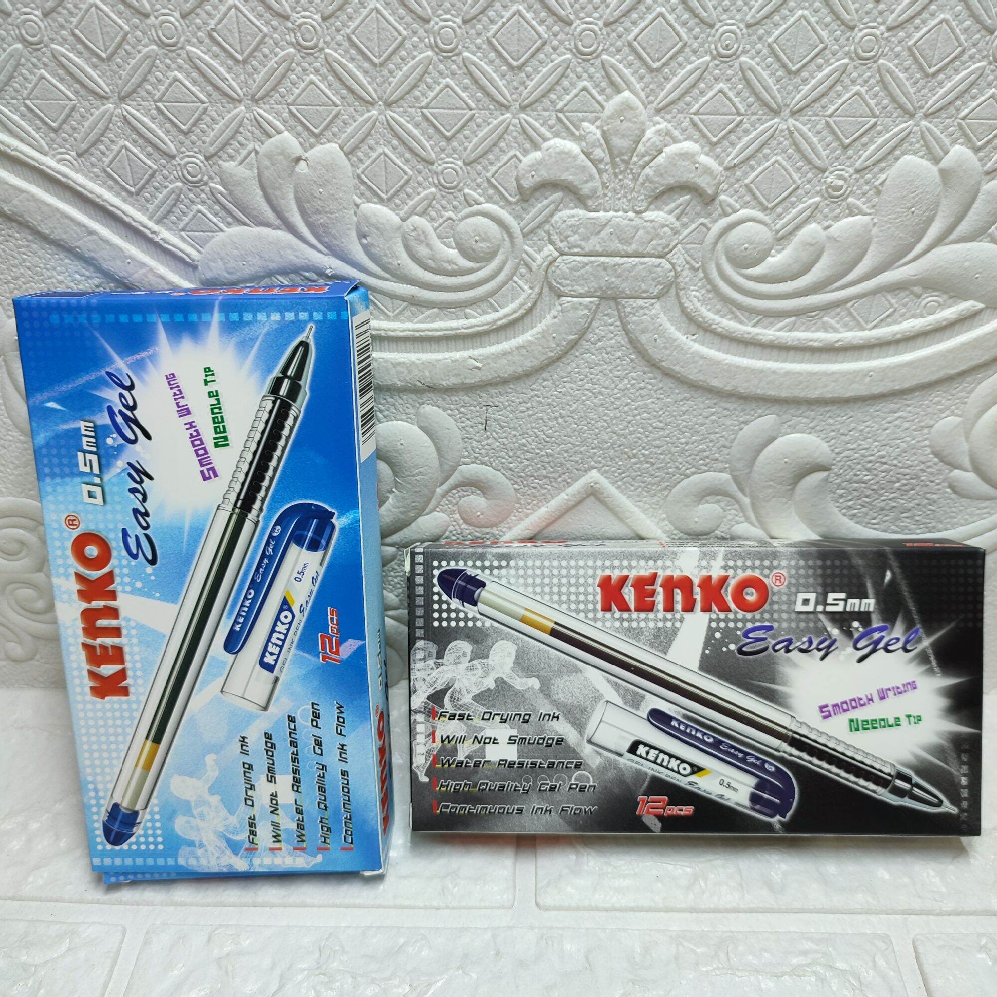 Pulpen Gel Kenko EASY GEL 0.5 mm isi 12 pcs murah | Lazada Indonesia