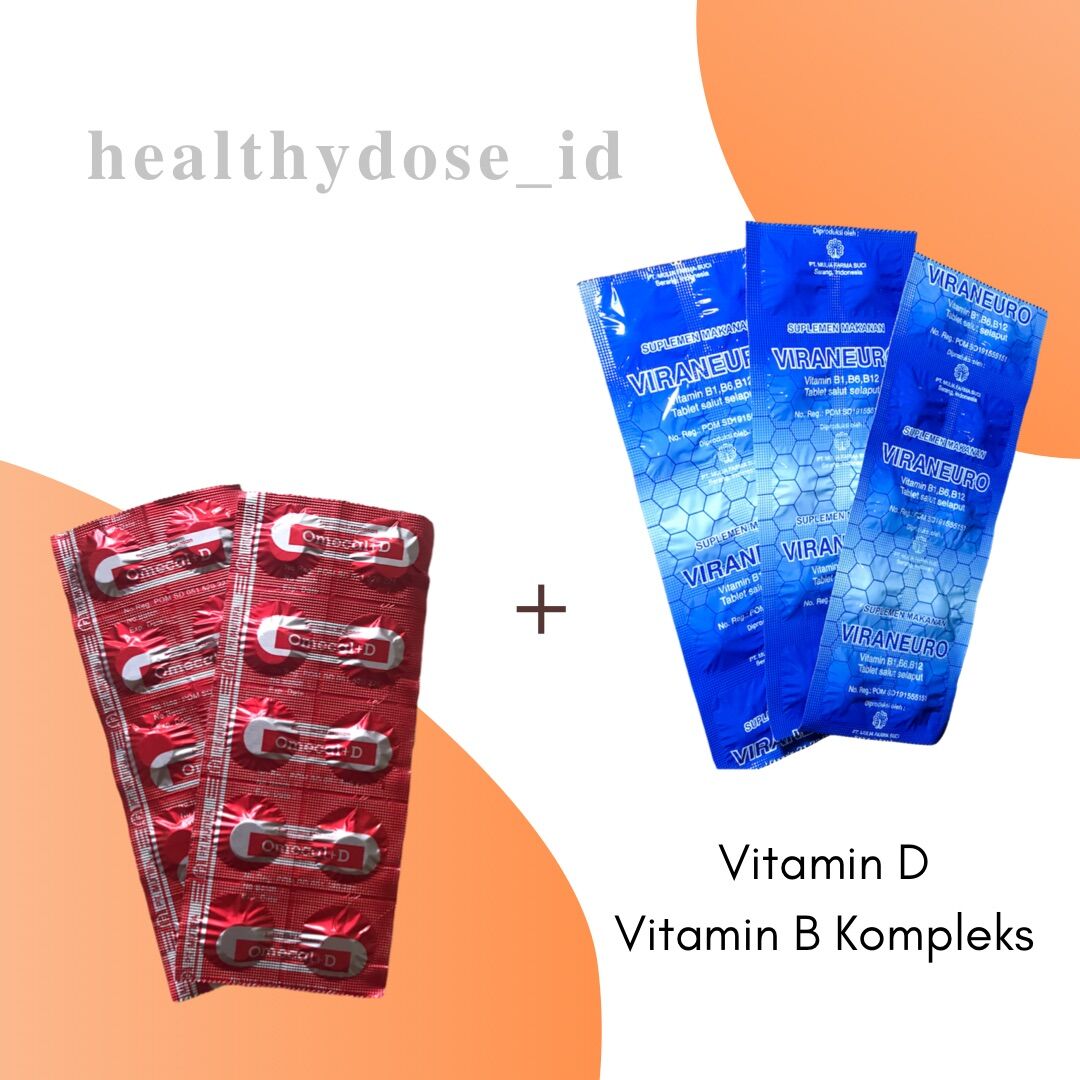BUNDLE OMECAL D + VIRANEURO | Lazada Indonesia
