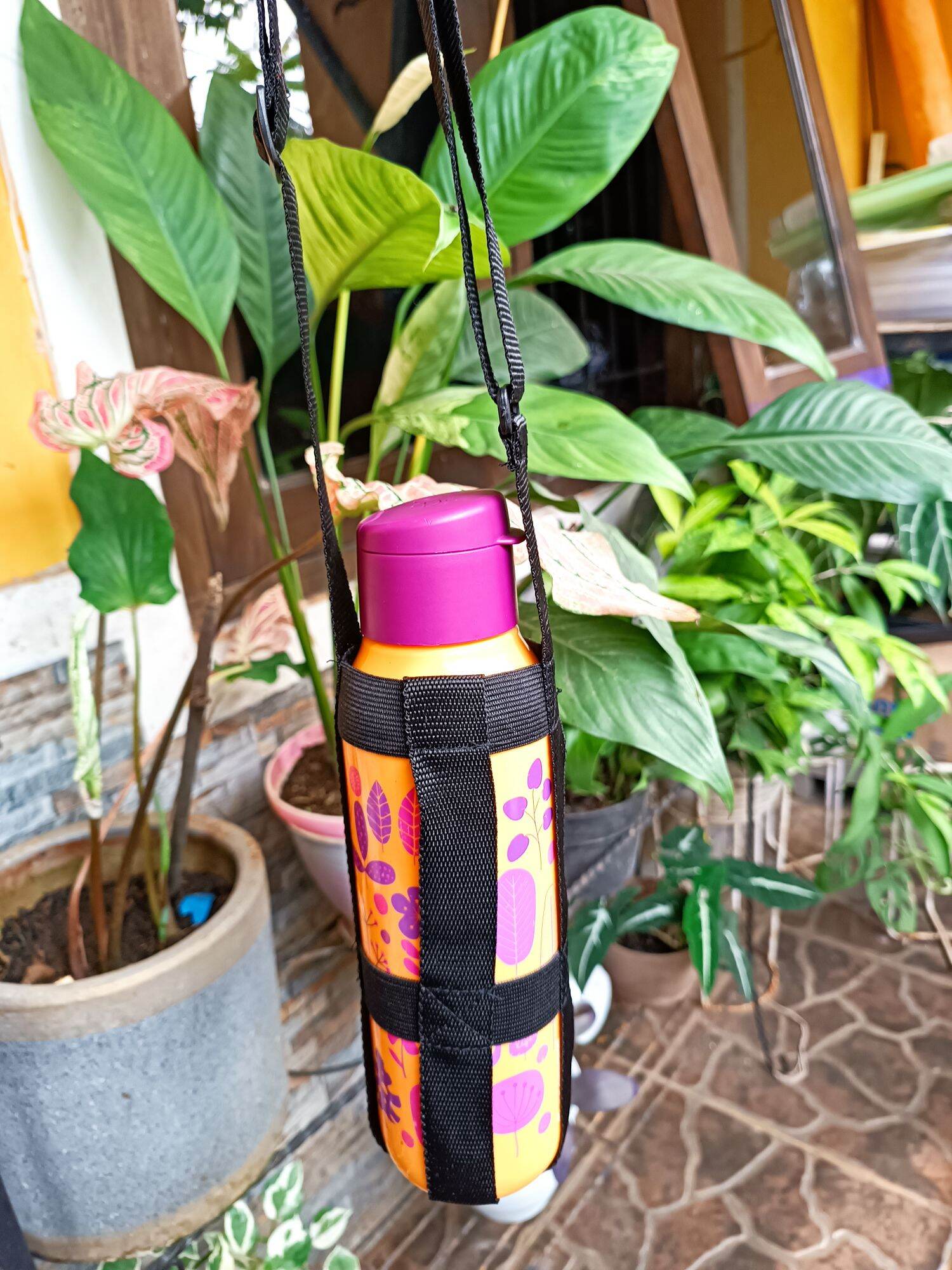 Strap Bottle 750ml & 1 Liter / tali botol karet 2/ manasik haji ...