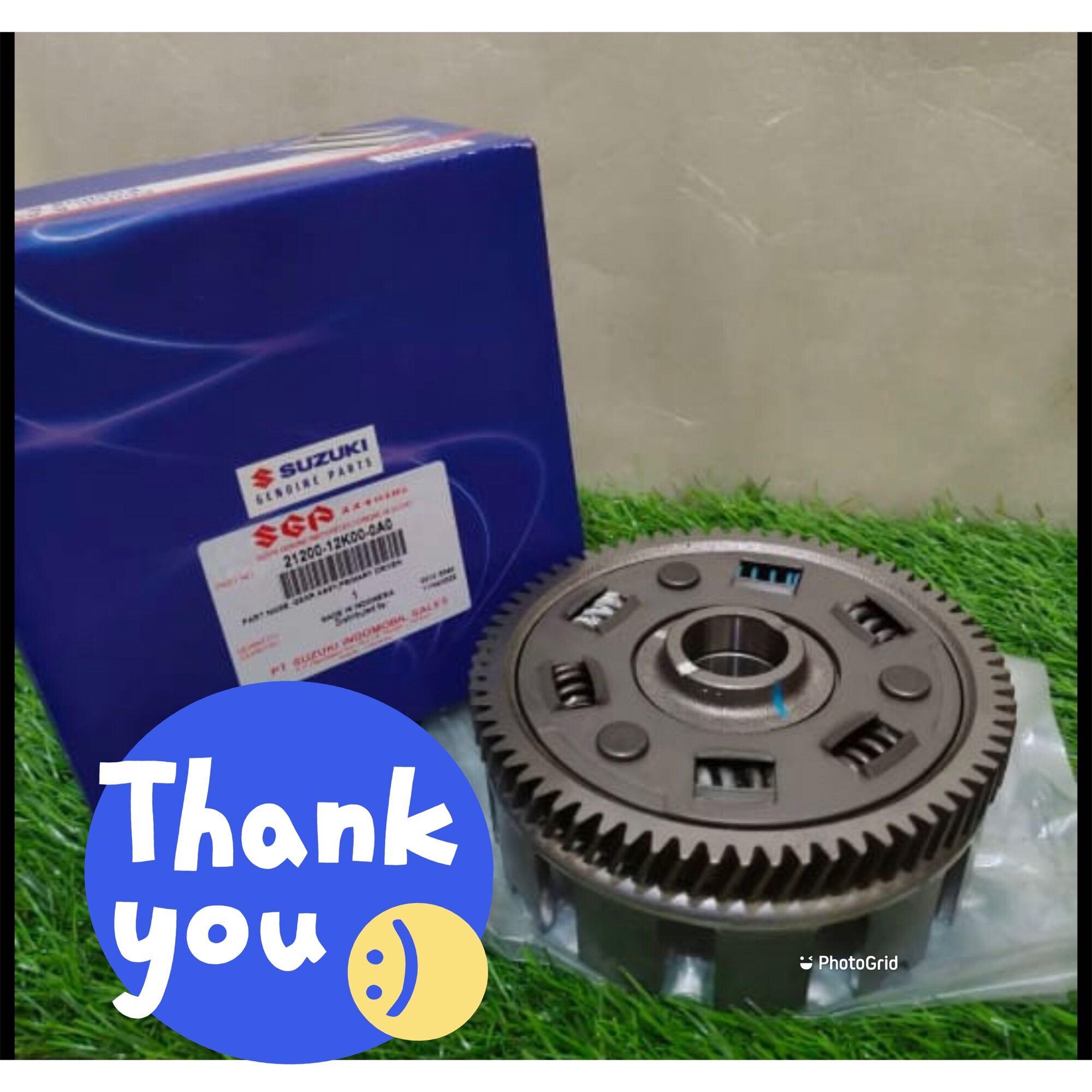 SATRIA FU 150 INJEKSI PNP GSX 150 RUMAH BENTENGAN ALUMUNIUM KOPLING SET ORIGINAL ASLI SUZUKI SGP ...