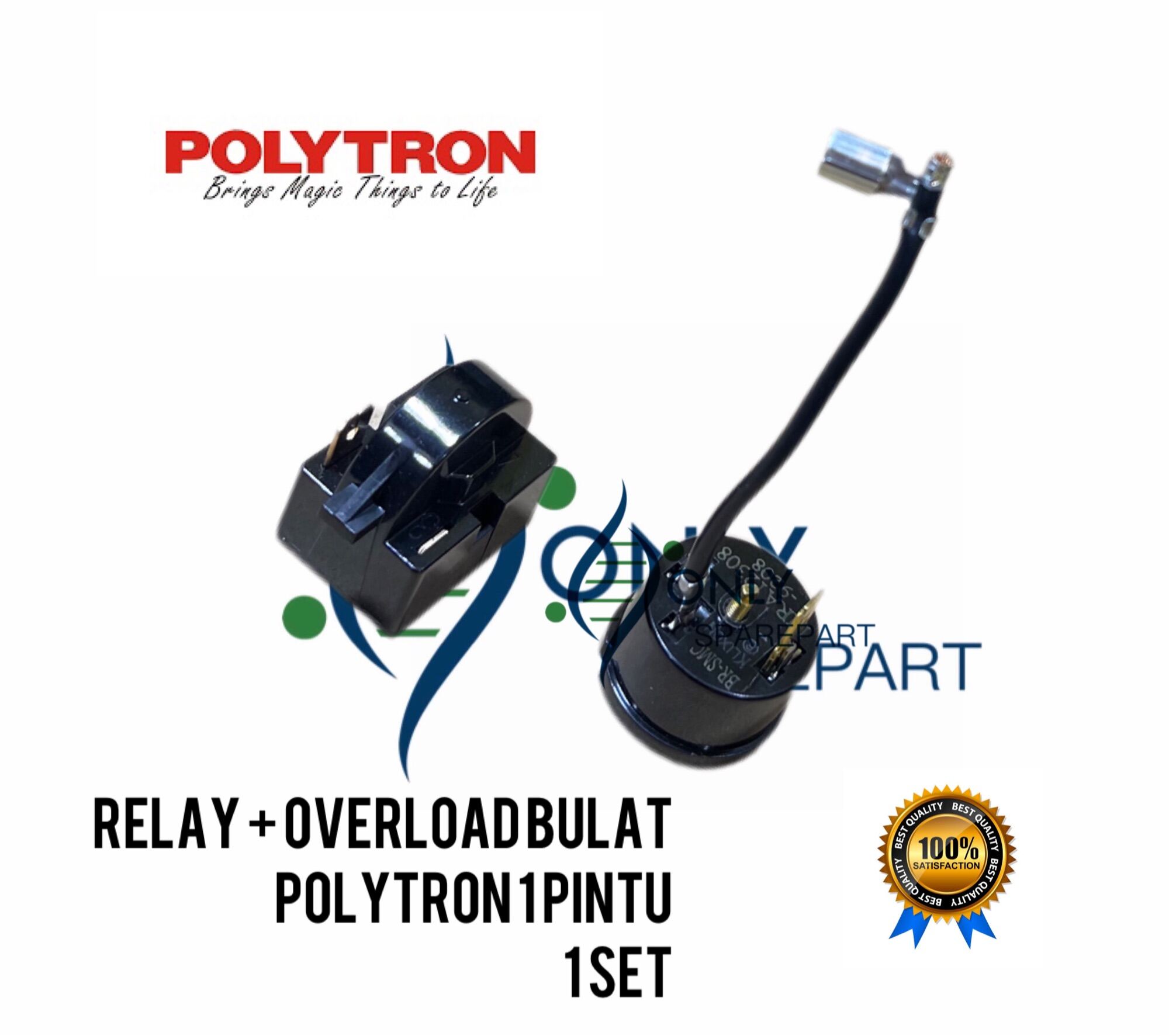 Overload kulkas Polytron 1 pintu + relay kulkas Polytron / overload ... Overload kulkas Polytron 1 pintu + relay kulkas Polytron / overload ...