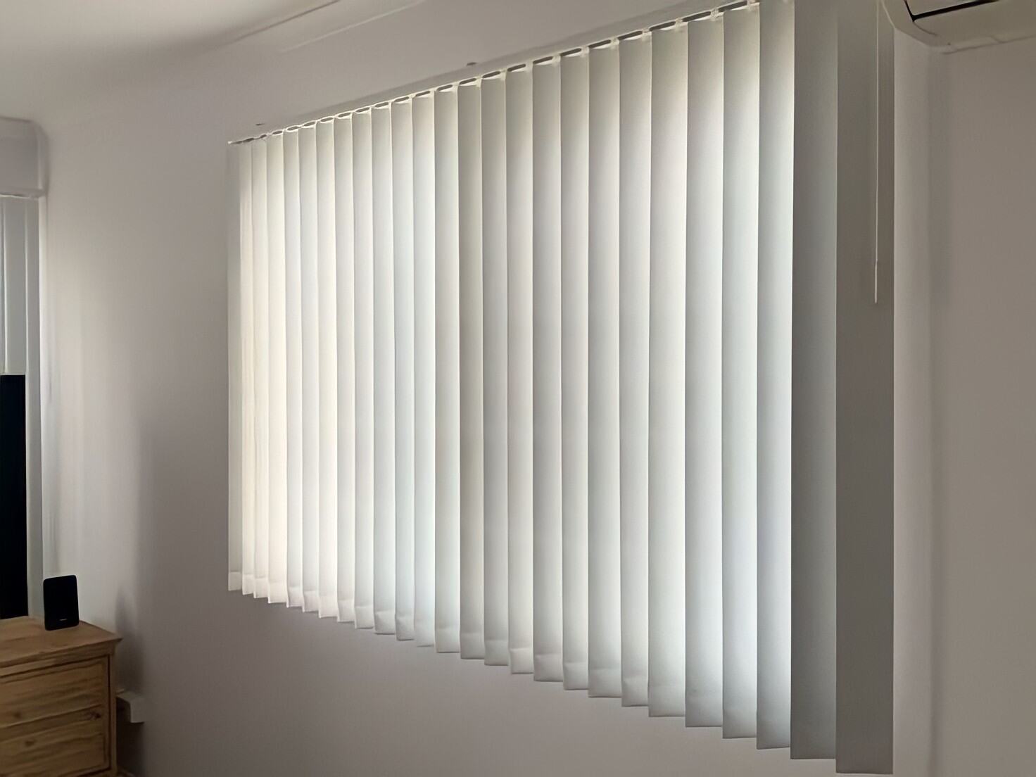 vertical blinds sharp point tirai gorden minimalis custom L.160xT.200 ...