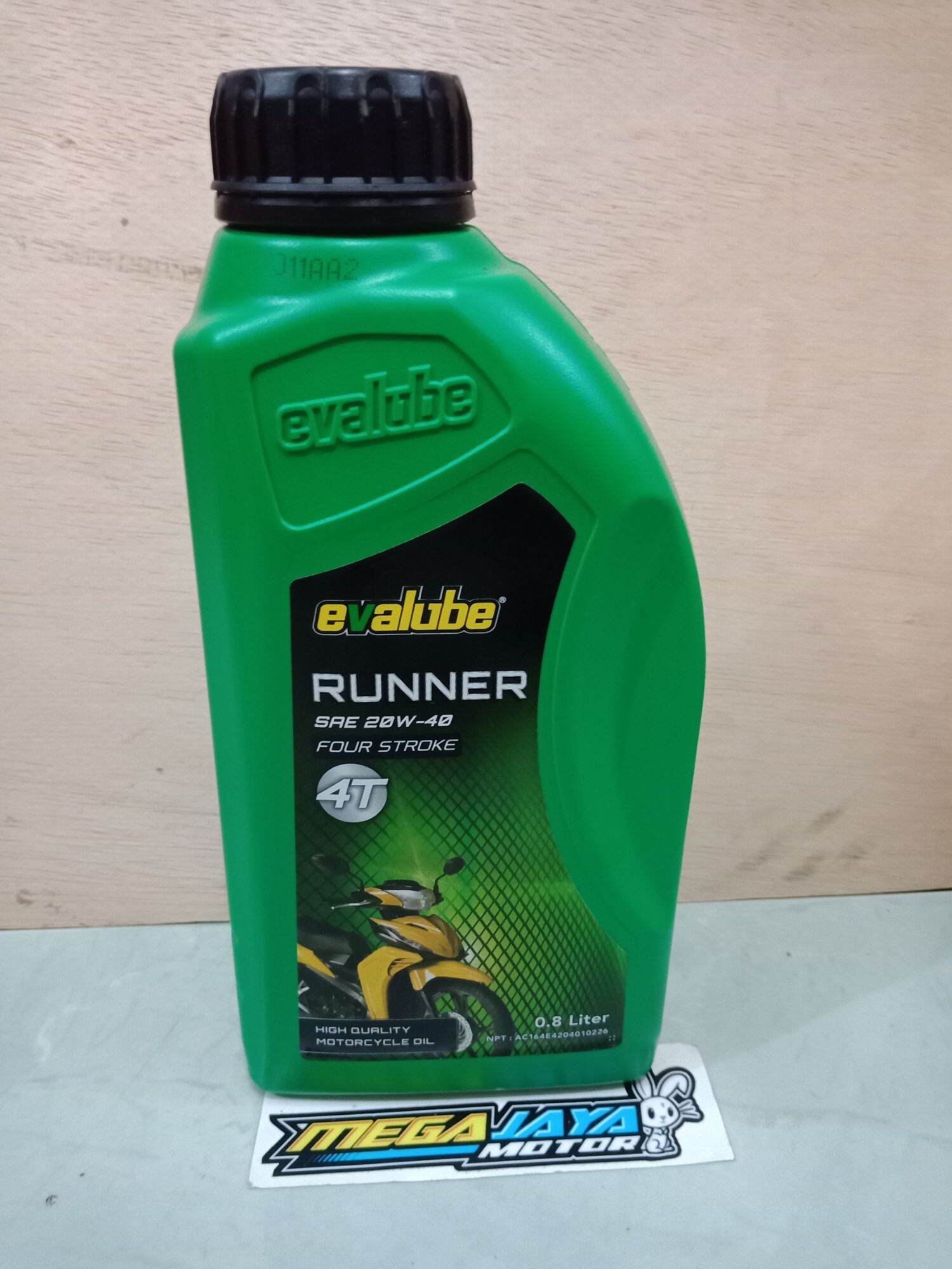 OLI MESIN EVALUBE RUNNER 4T 20W40 800 ML | Lazada Indonesia