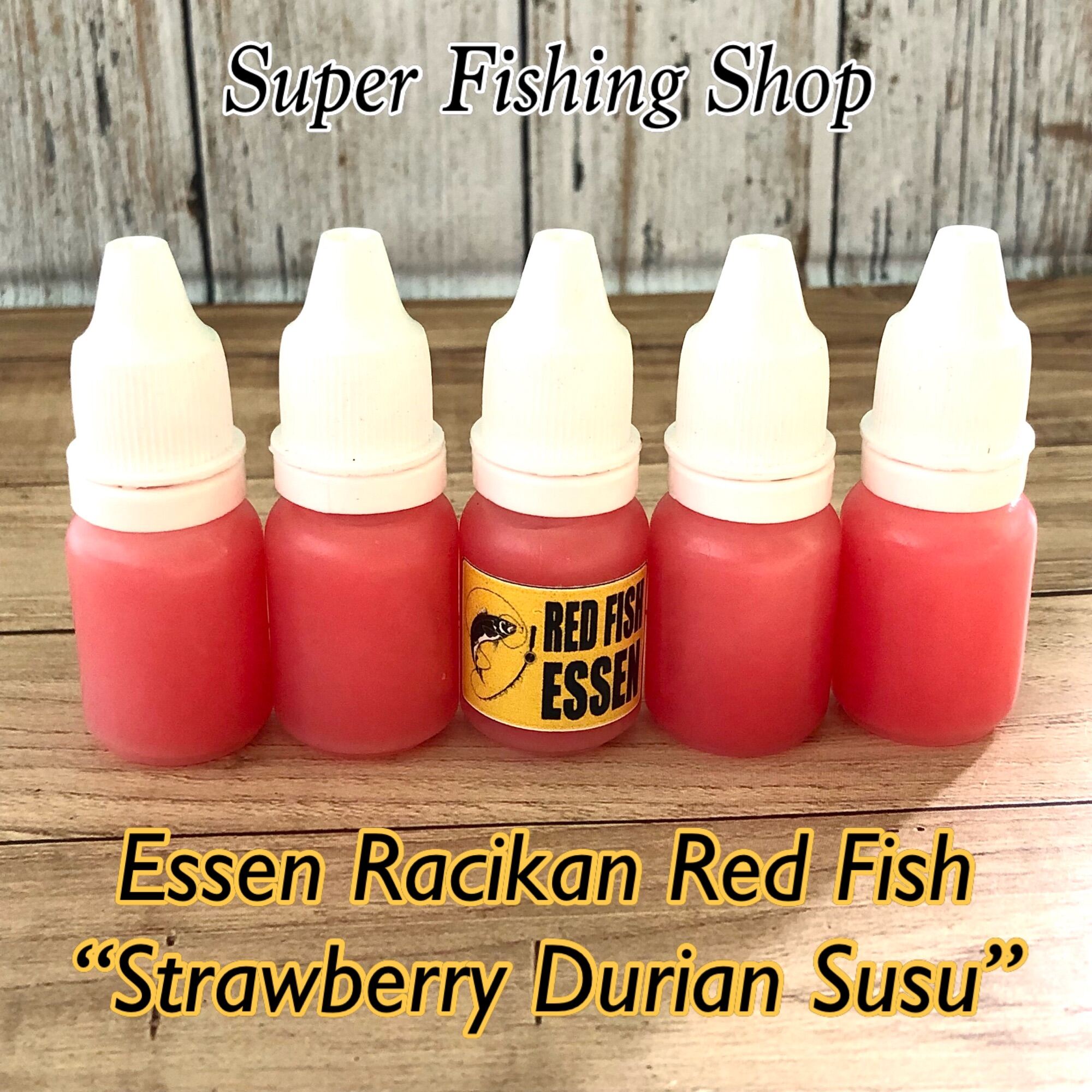 Essen Racikan Red Fish Strawberry Durian Susu siap pakai | Lazada Indonesia