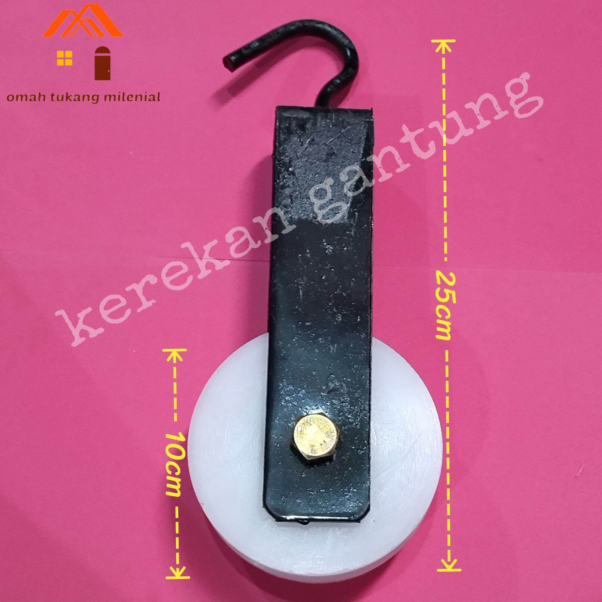 RODA katrol proyek kerekan roda 10cm | Lazada Indonesia