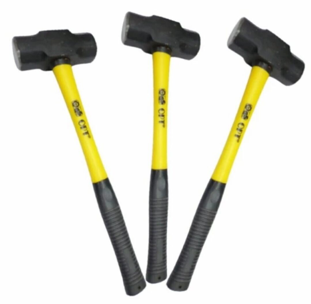 palu godam gagang fiber 10 lb / 5 kg sledge hammer palu bodem 5 kg ...