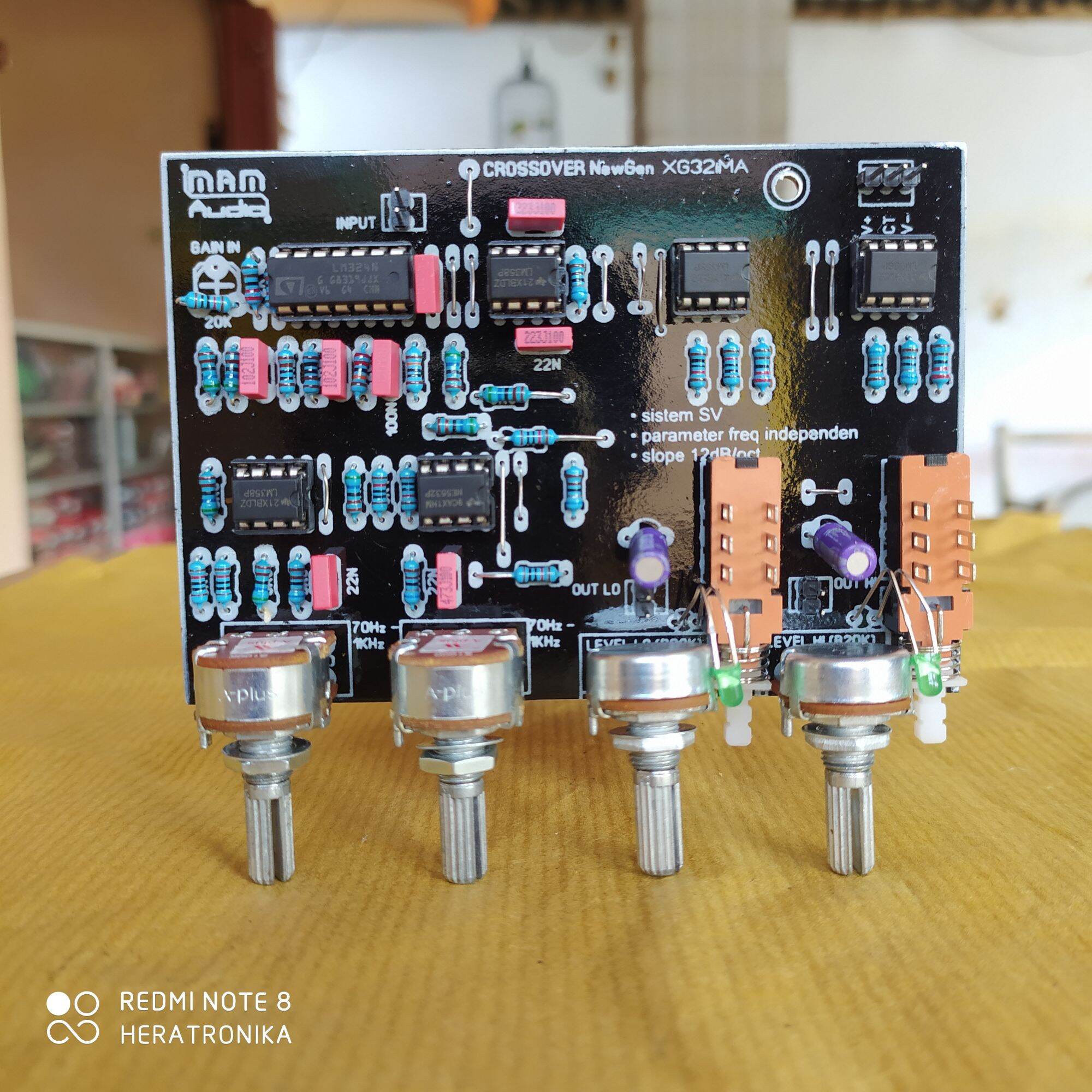 Kit Crossover Aktif 2 Way Versi Komponen Super Nilai Clarty Lebih ...