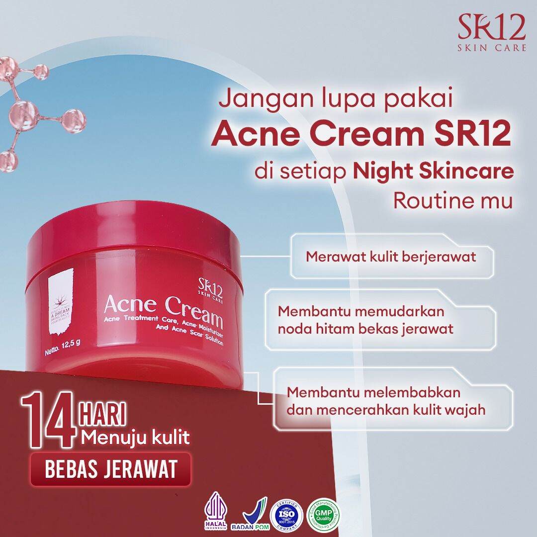 Acne Cream SR12 | Lazada Indonesia