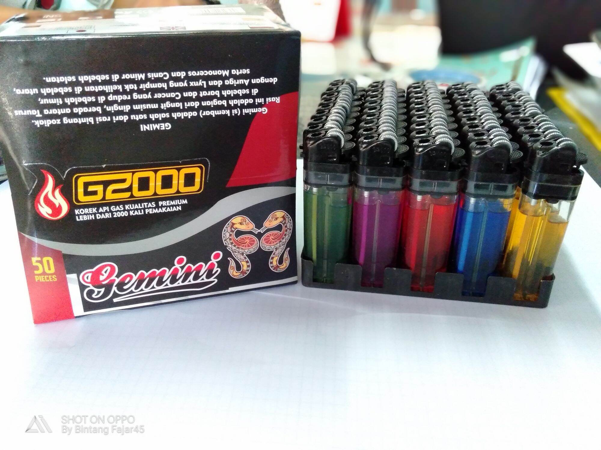 Korek api roda Gemini (1 pack) | Lazada Indonesia