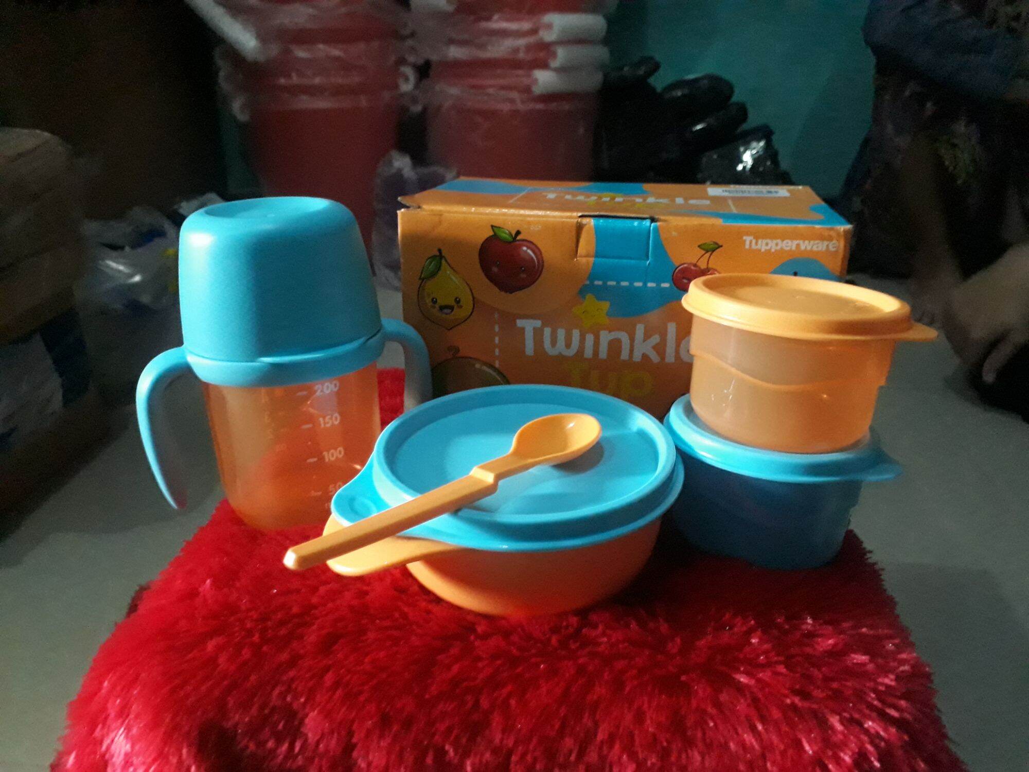 Tupperware tiwi todz set alat makan anak | Lazada Indonesia