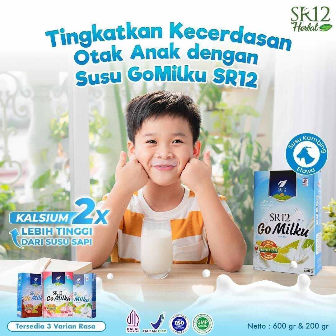 Sr12 susu kambing gomilku all variant | Lazada Indonesia