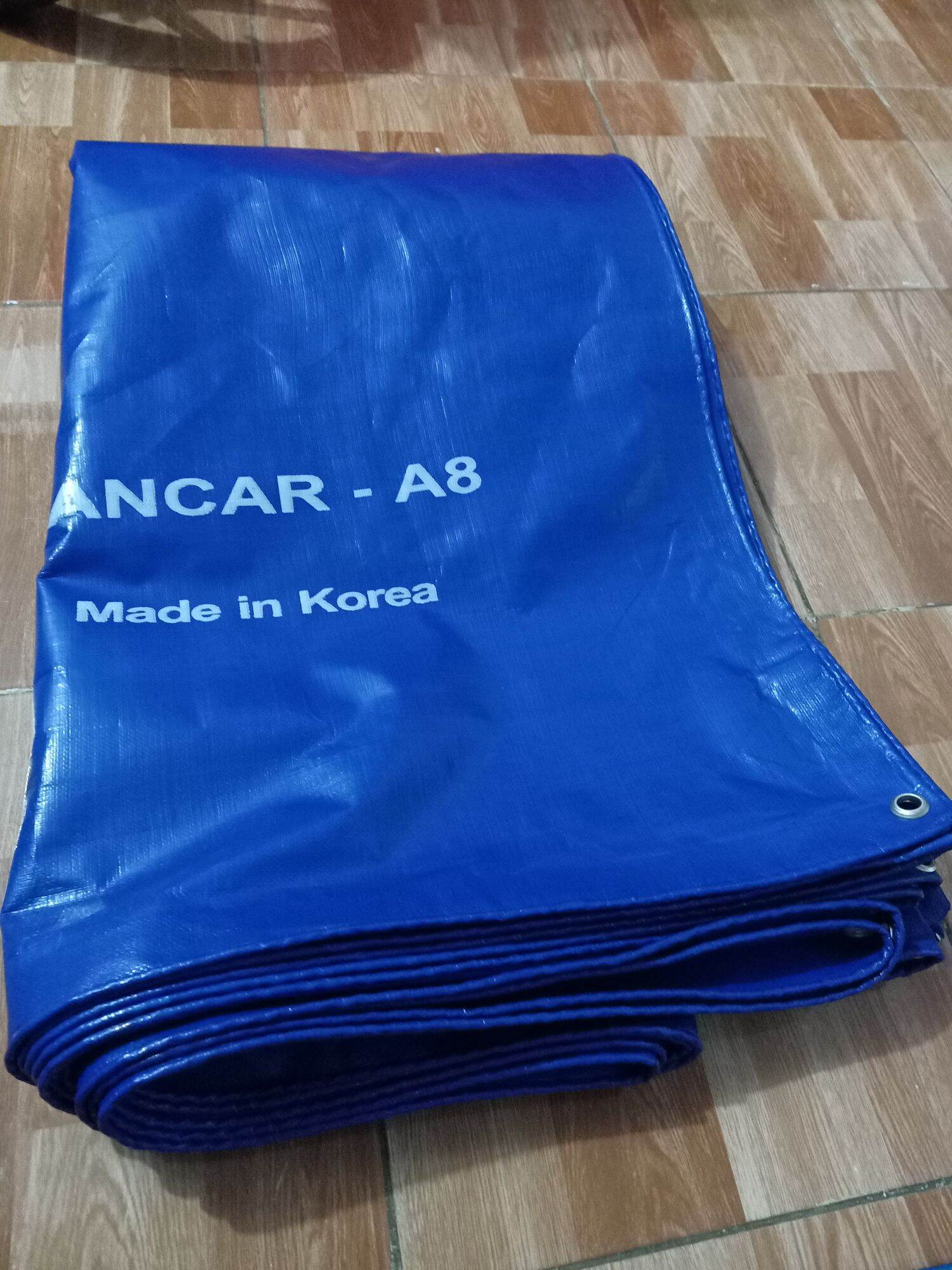 terpal A8 korea,ukuran 6x8m, warna biru oren. | Lazada Indonesia