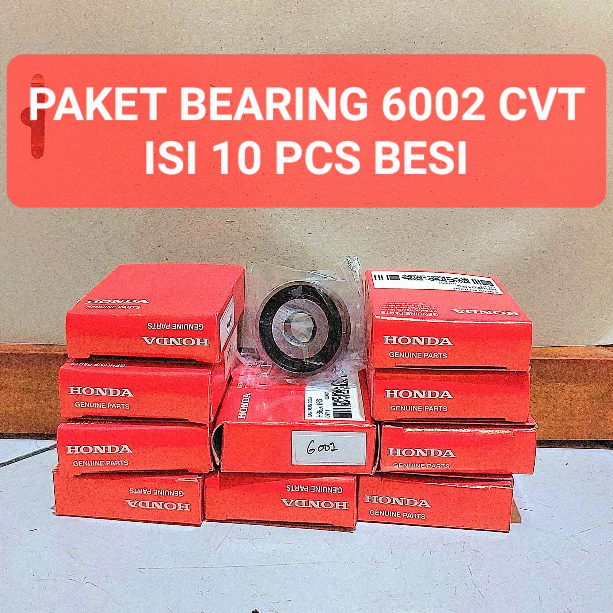 Paket Laher Bearing CVT 6002 Besi Isi 10 Pcs | Lazada Indonesia
