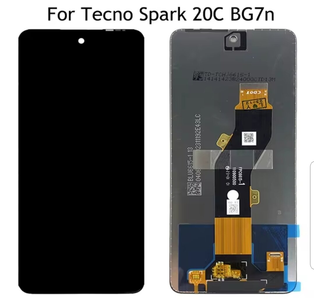 Lcd Touch screen Tecno spark 20/tecno Spark 20C BG7N Original | Lazada ...