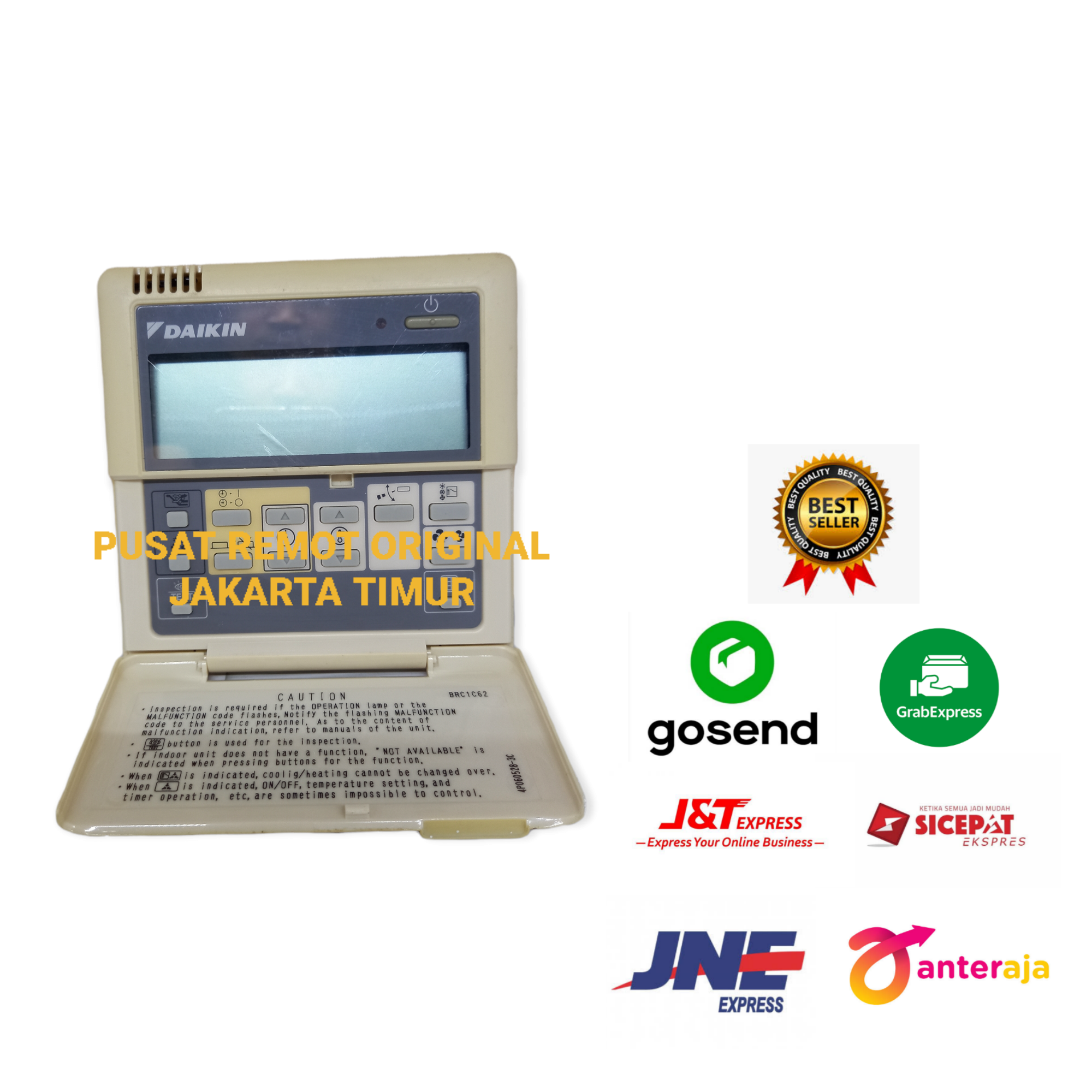 REMOTE REMOT AC DAIKIN KASET BRC1C62 ORIGINAL | Lazada Indonesia