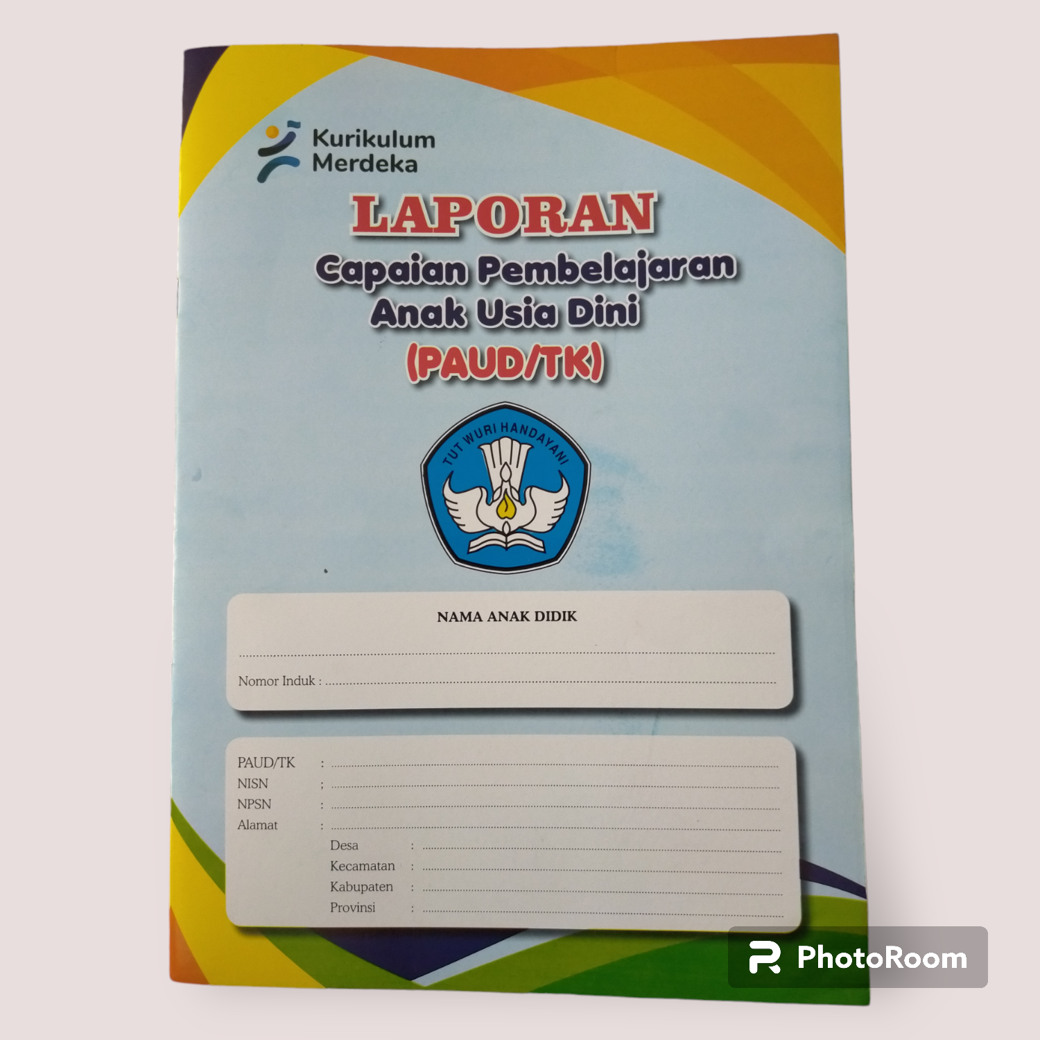 ORI buku raport TK/PAUD kurikulum merdeka edisi terbaru | Lazada Indonesia