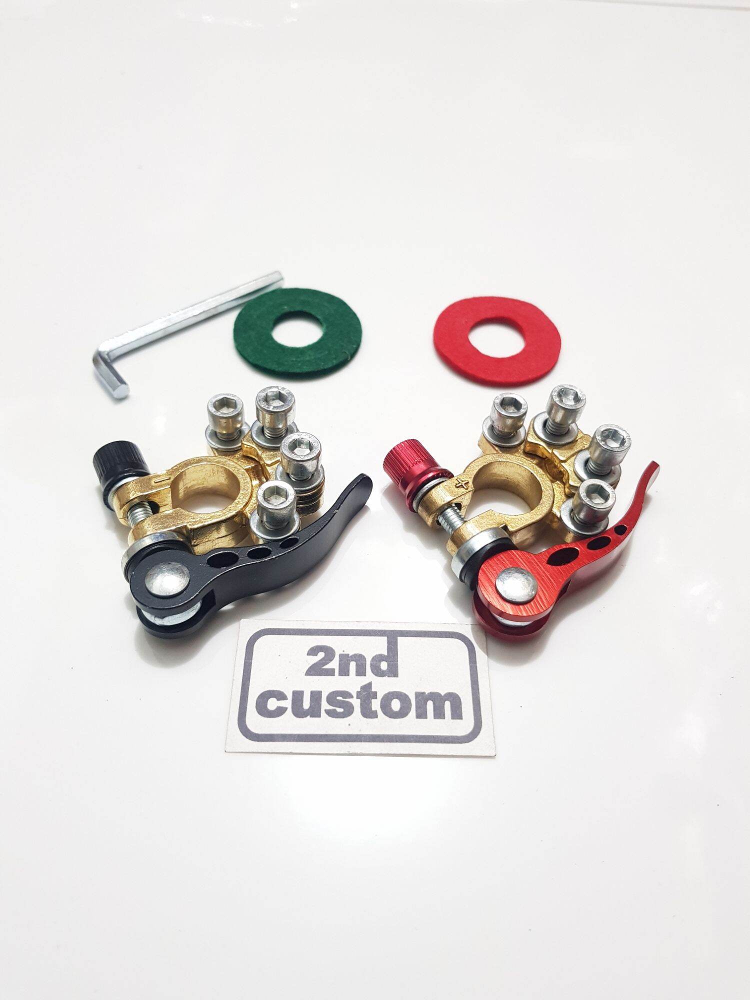 Kepala aki mobil klem accu kuningan clamp mahkota terminal baterai ...