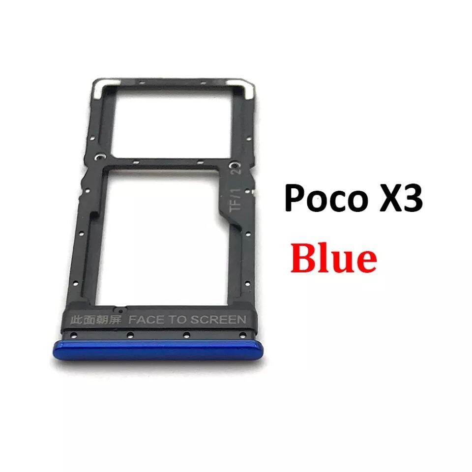 TEMPAT KARTU / SIM TRAY XIAOMI POCO X3 PRO - X3 NFC - POCO X3 SLOT SIM ...