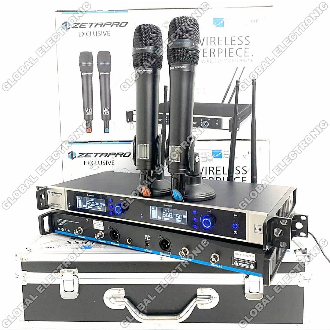 Mic Wireless Zetapro Exclusive Handle Original | Lazada Indonesia