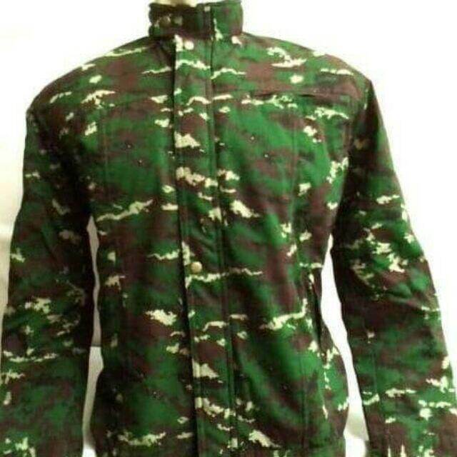 Jaket Pria Keren Jaket Tactical Army Loreng Jaket Parka Loreng Tni Au