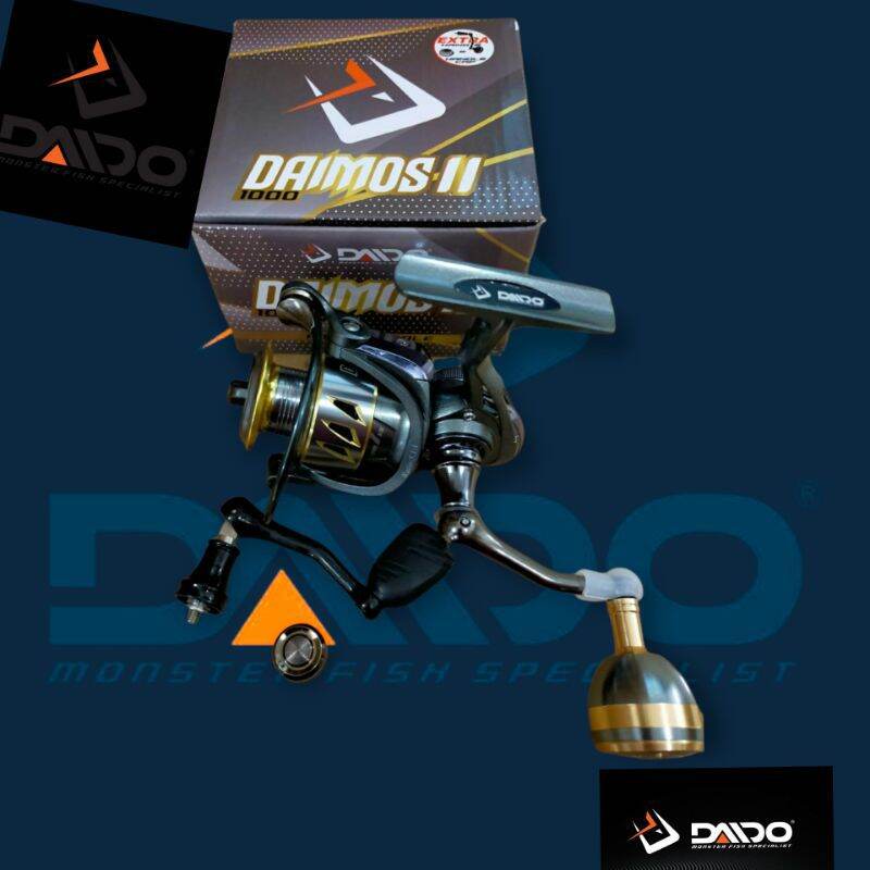 Reel Pancing Laut Daido Daimos 2/II New Power Handle 1000 - 3000 ...
