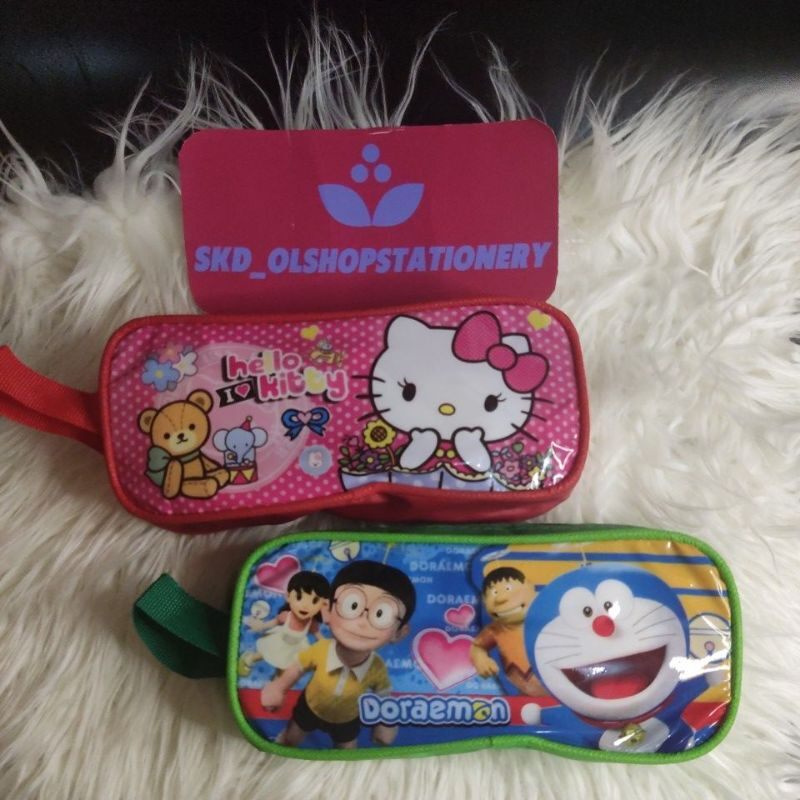 pencil case tempat pensil sleting bahan fancy | Lazada Indonesia