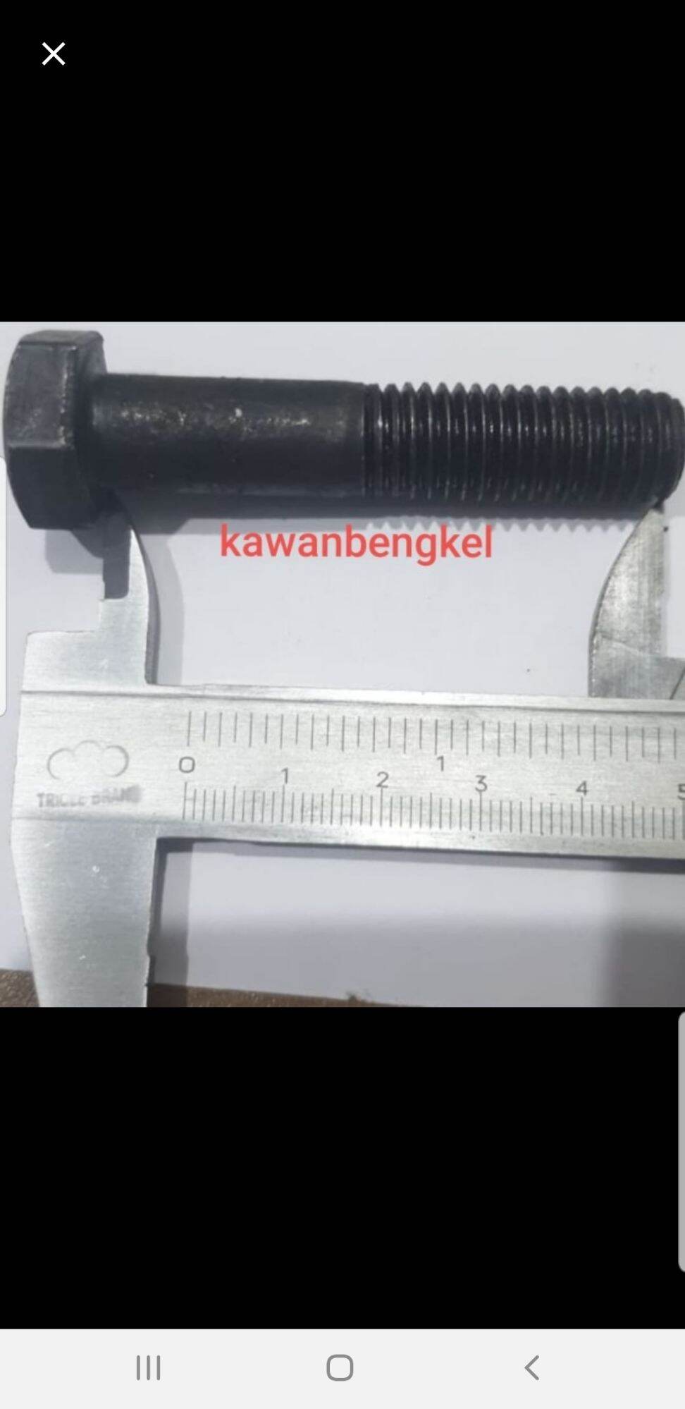Baut nap baja baut as roda bolt axle HINO RENGER HO7C | Lazada Indonesia