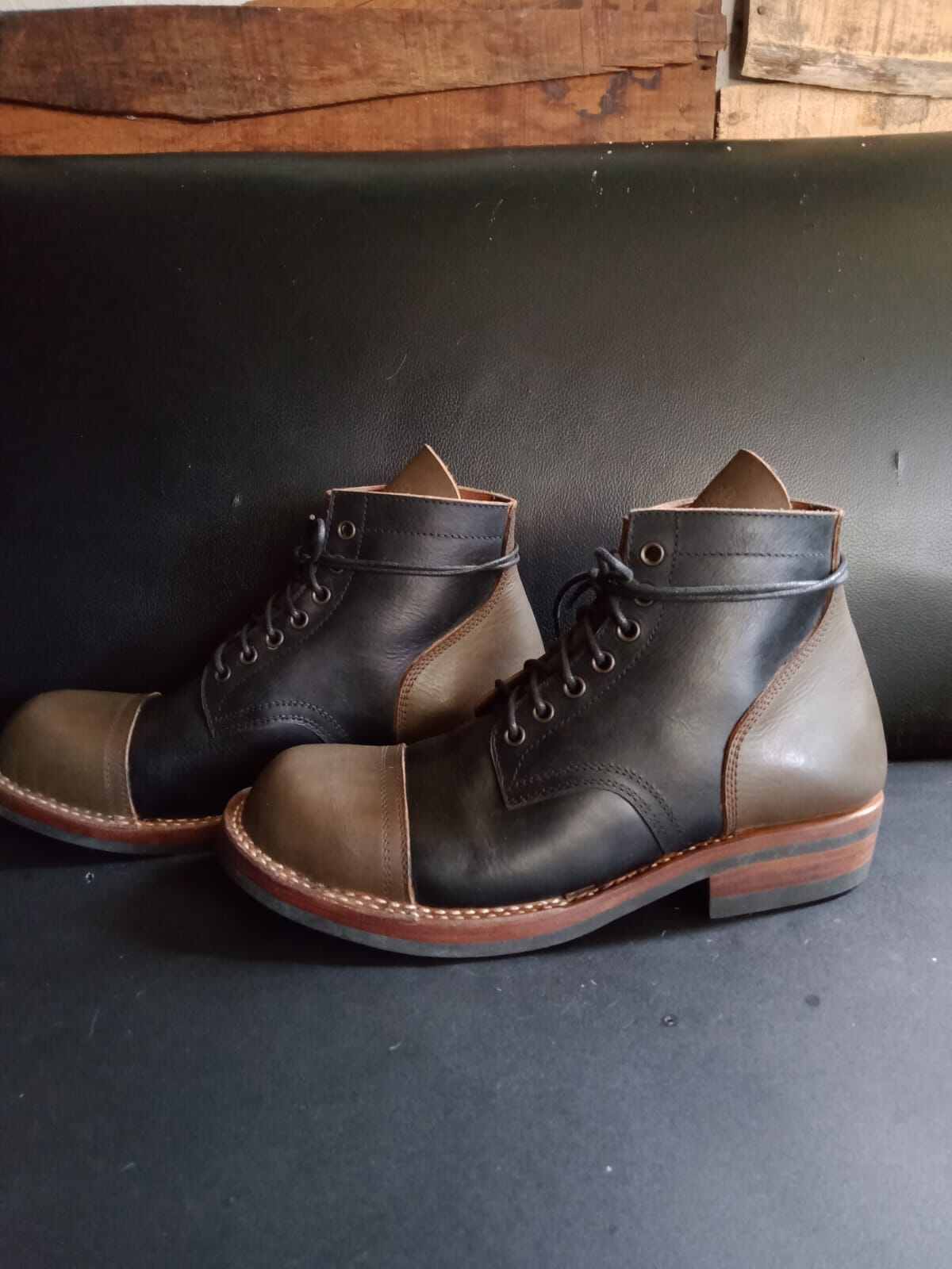sepatu boot handmade local pride anti jebol | Lazada Indonesia