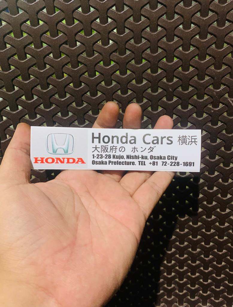 Sticker JDM Honda Cars Japan Dealership | Lazada Indonesia