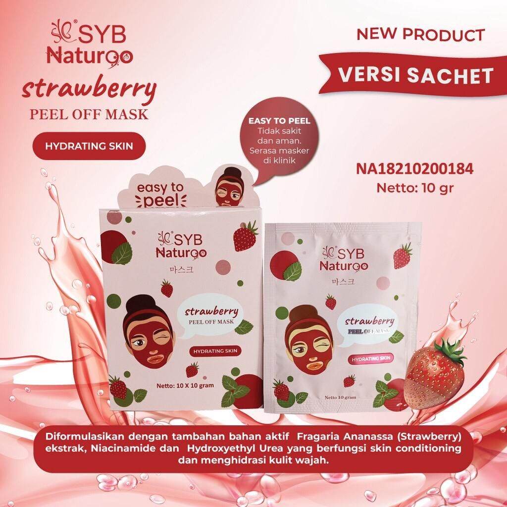 SYP NATURGO PEEL-OFF MASK - MASKER WAJAH SYB NATUR90 Original Peel-Off ...
