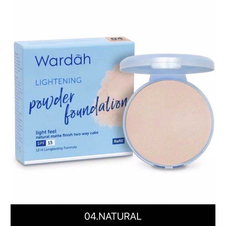Refill TWC WARDAH Lightening Powder foundation bedak Wardah Compact ...