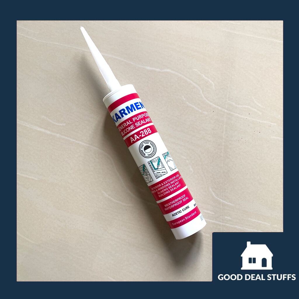 Lem Sealent/Silent Kaca Akuarium Sealent Karmen Silicone Silikon Botol ...