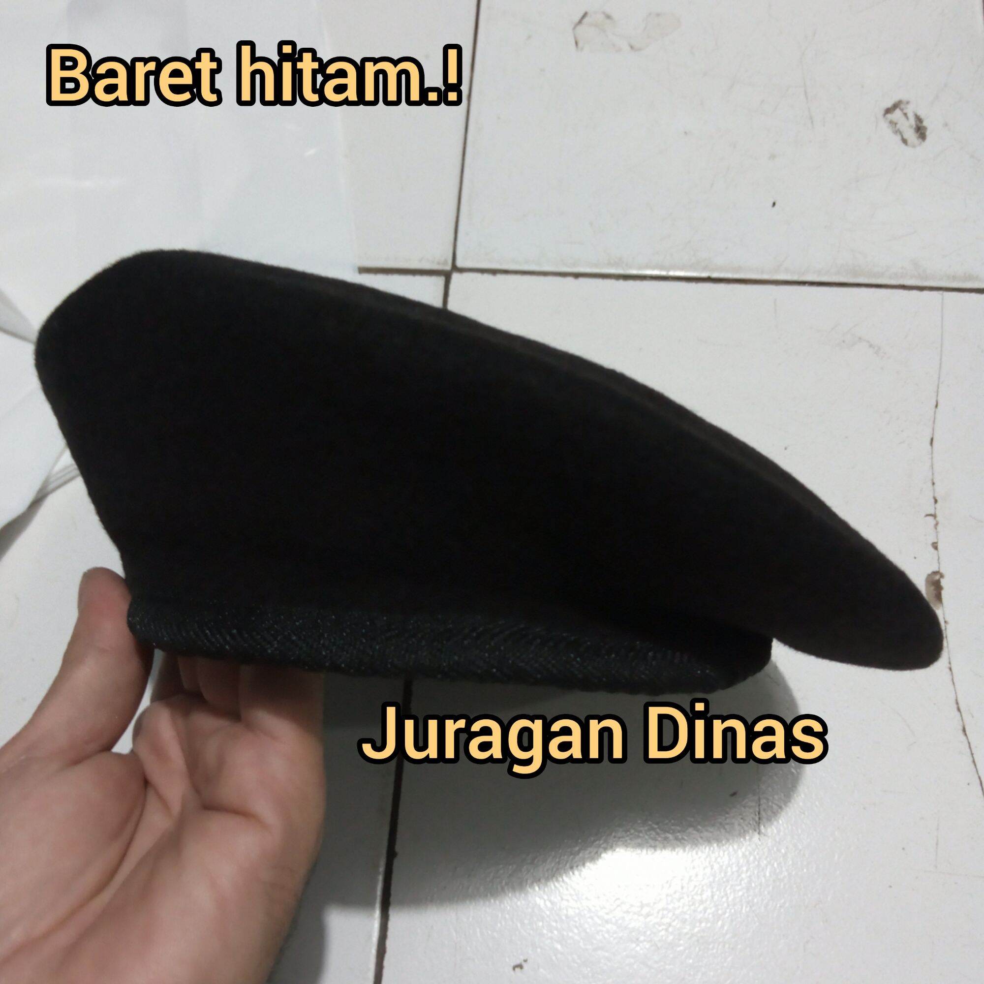Baret hitam / Baret Sabhara / Baret mabes TNI / Baret Banser / Baret ...