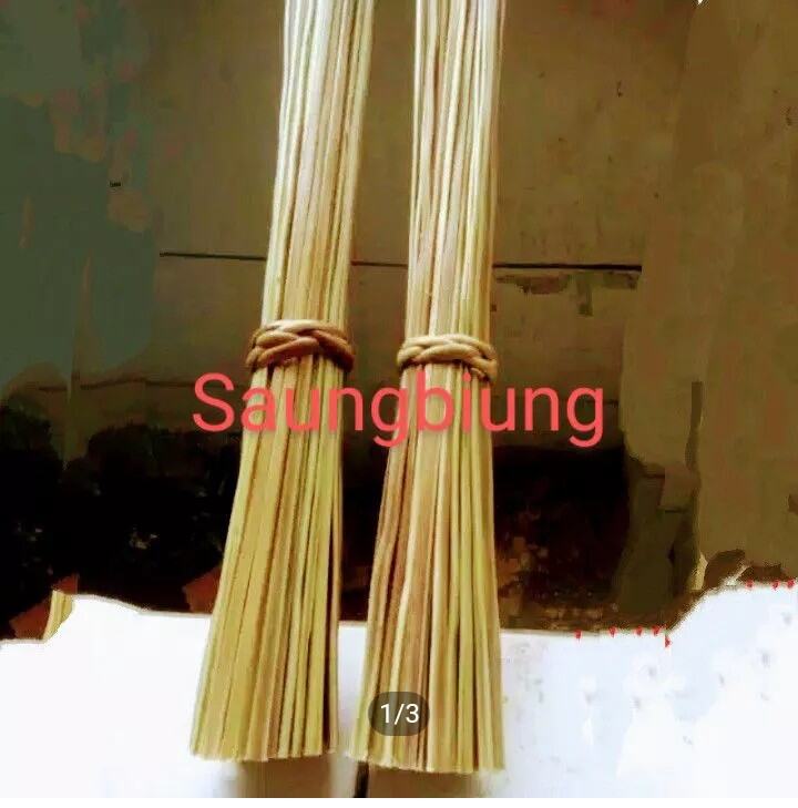 sapu lidi pohon Aren,rapih,bersih,sipai/ ikat rotan | Lazada Indonesia