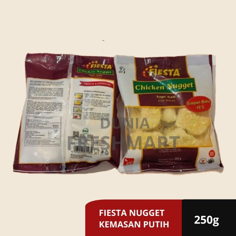 FIESTA CHICKEN NUGGET/STIKIE 250GR NAGET AYAM NUGGET AYAM STICK ...