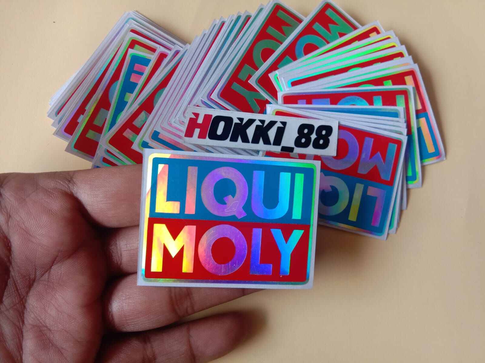 Sticker liqui moly stiker liquimoly cutting stiker motor | Lazada Indonesia