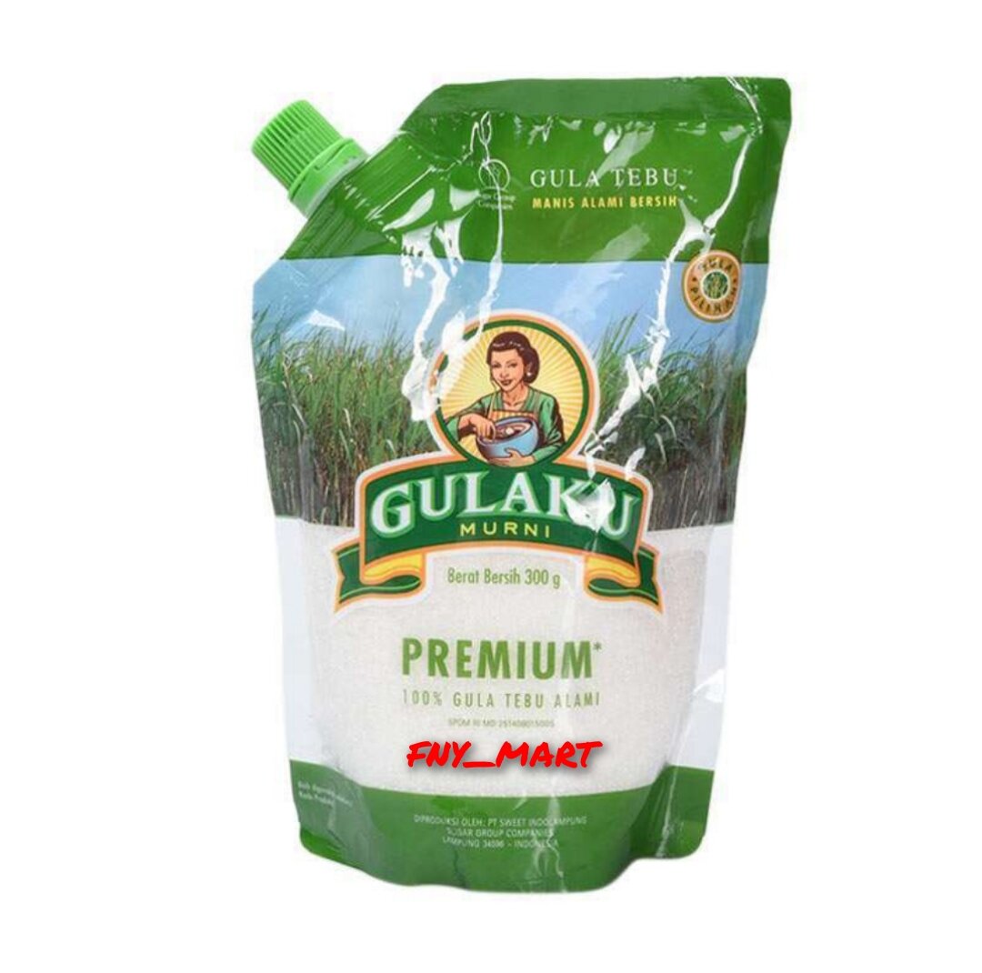 Gulaku Gula Pasir Premium Pouch 300gr / Gulaku Pouch 300gr / Gulaku ...