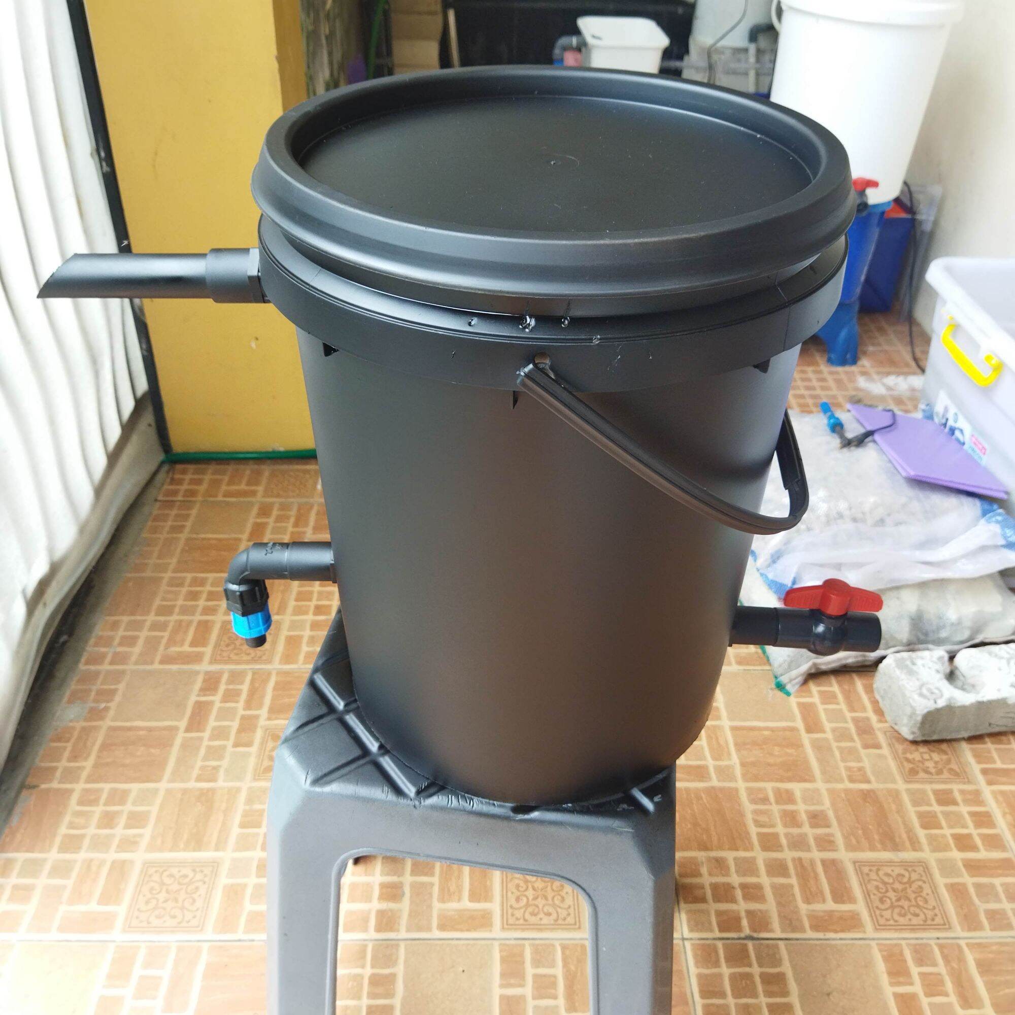 ember bio filter kolam ikan warna hitam | Lazada Indonesia