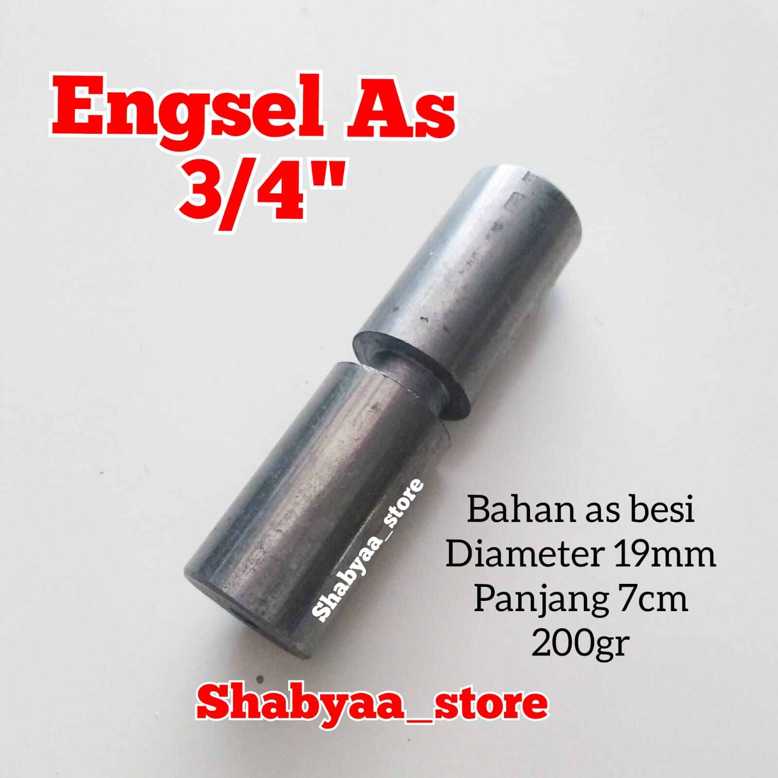 20 pcs Engsel Bubut 3/4 inch ornamen aksesoris asesoris pagar besi ...